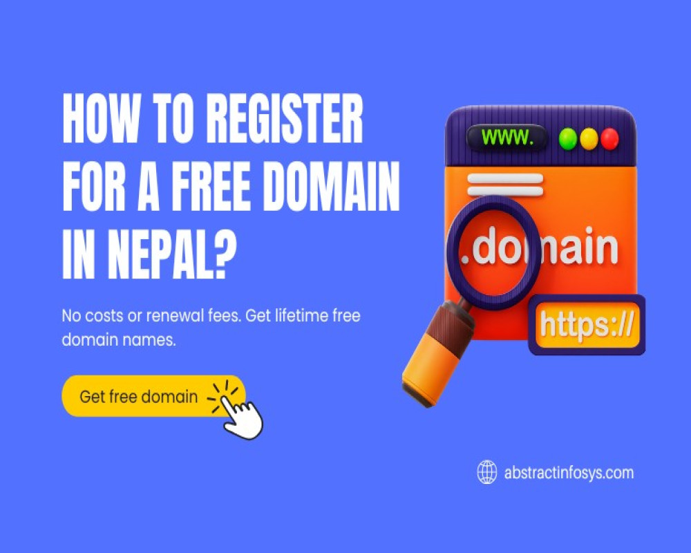 How to register a free .np domain in Nepal?